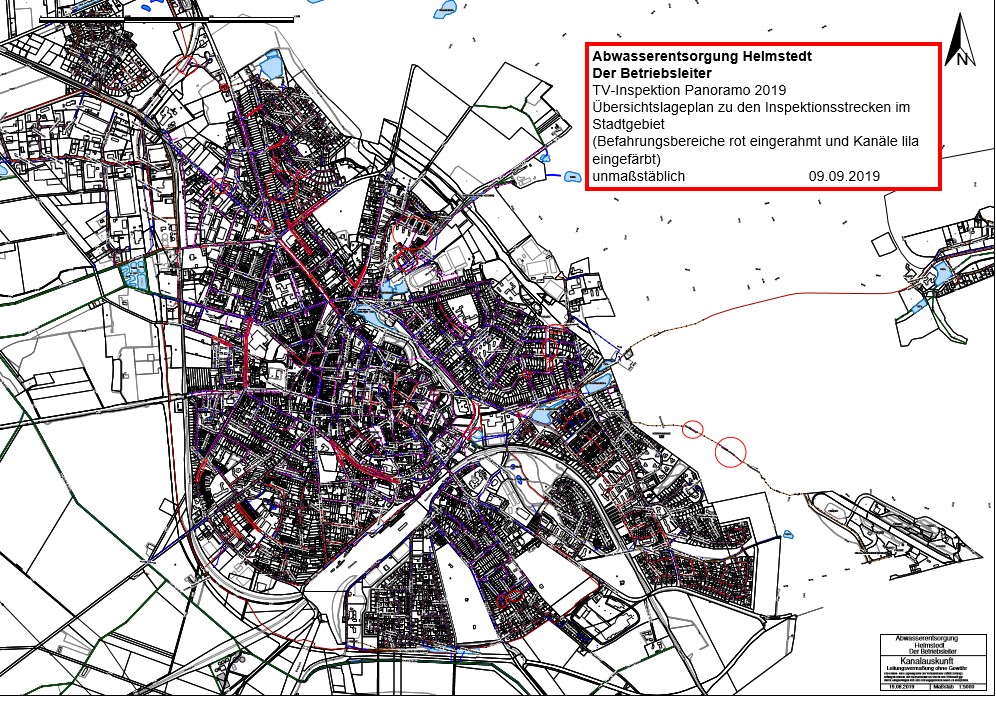 13 Kilometer Kanalnetz werden inspiziert